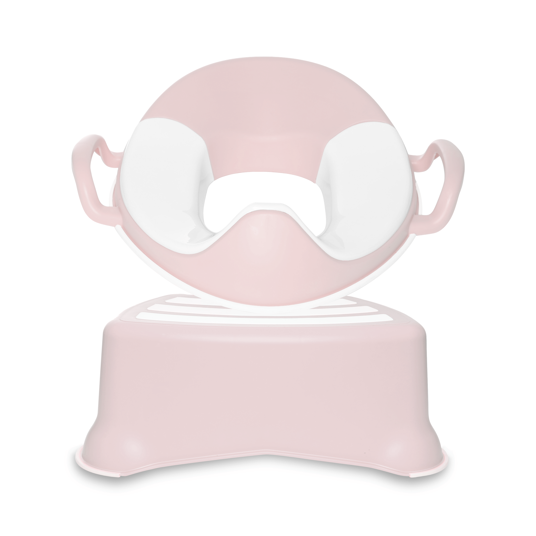 My Trainer Seat and Step Stool - Blush Pink – My Carry Potty®