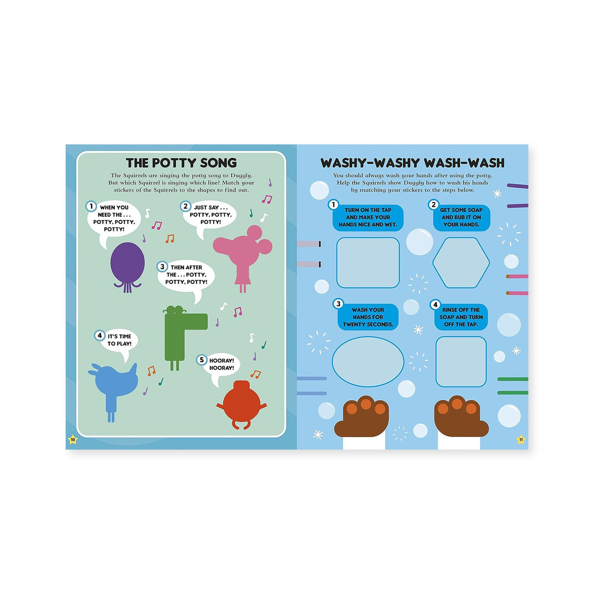 Hey Duggee: My Potty Badge Sticker Activity Book – My Carry Potty®