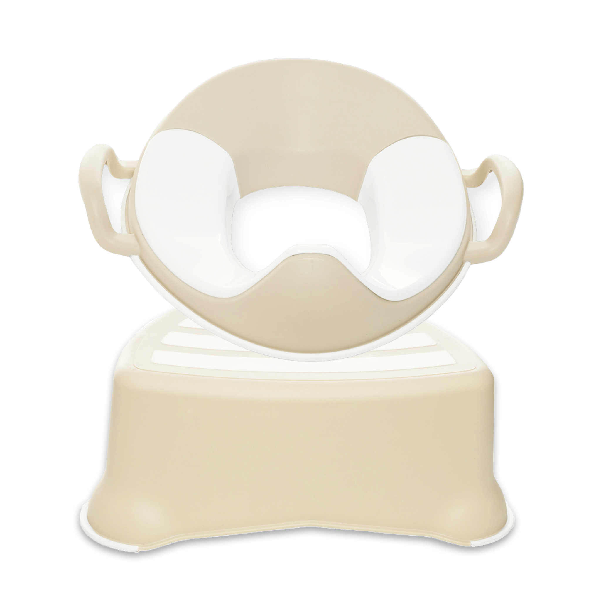 My Trainer Seat and Step Stool - Natural Beige – My Carry Potty®