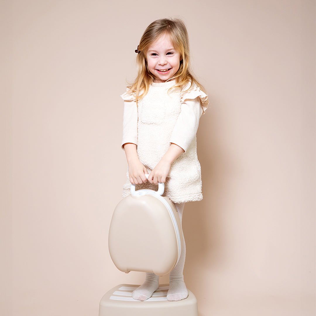 Beige Portable Leakproof Potty for Easy Potty Training – My Carry Potty®