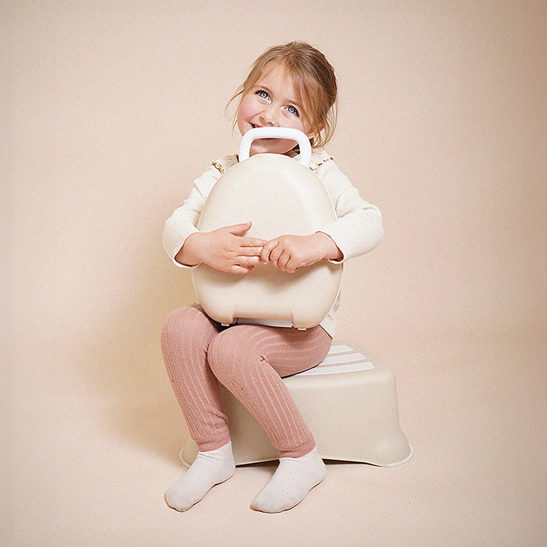Beige Portable Leakproof Potty for Easy Potty Training – My Carry Potty®