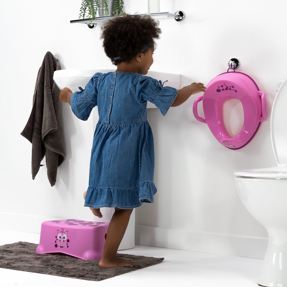 Portable Toilet Training Set - Pink Dragon – My Carry Potty®