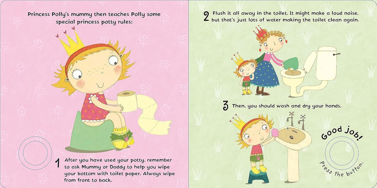 Princess Polly's Potty: A Noisy Sound Book – My Carry Potty®