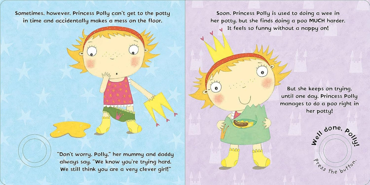 Princess Polly's Potty: A Noisy Sound Book – My Carry Potty®