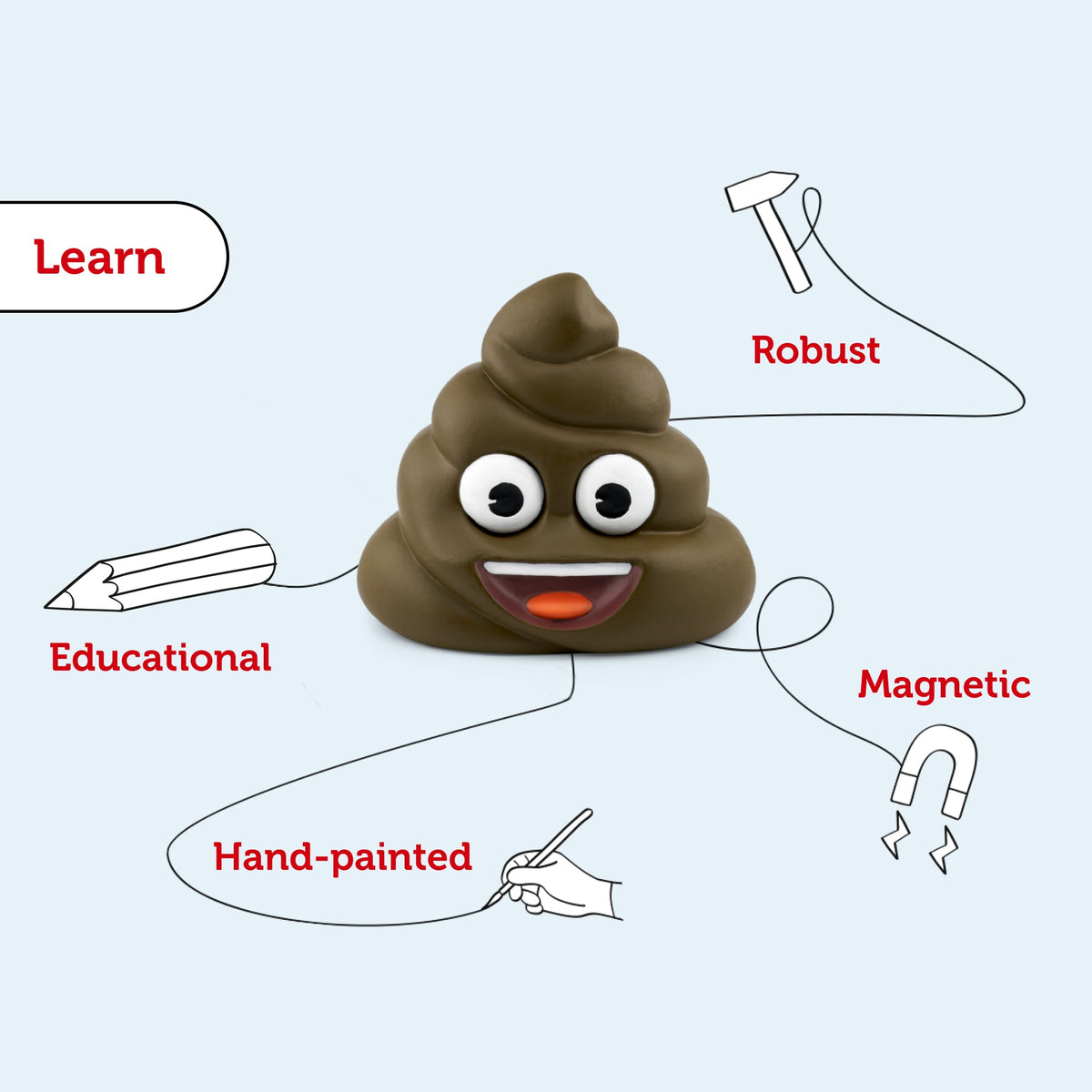 tonies® emoji® Potty Training Audio Classic Tonie Character – My Carry ...