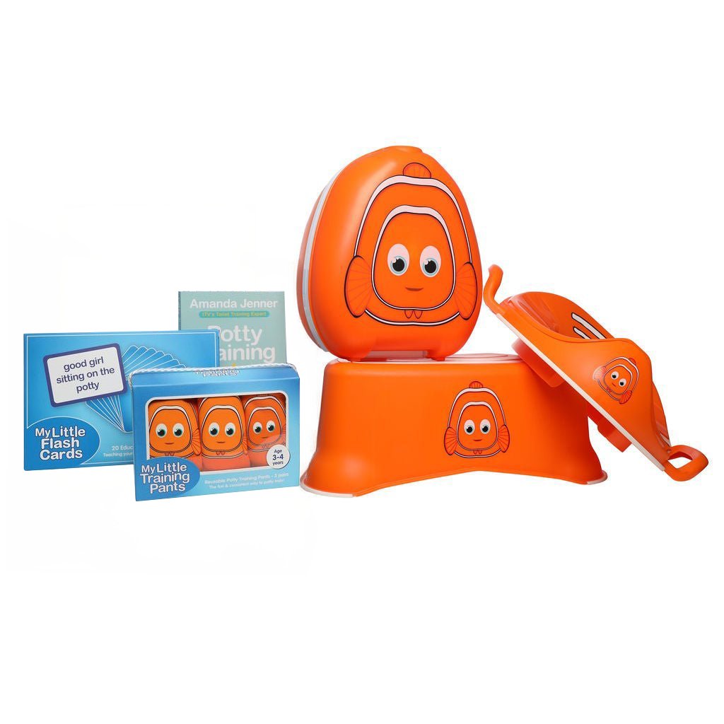 Complete Toddler Potty Training Bundle - Clownfish Set – My Carry Potty®