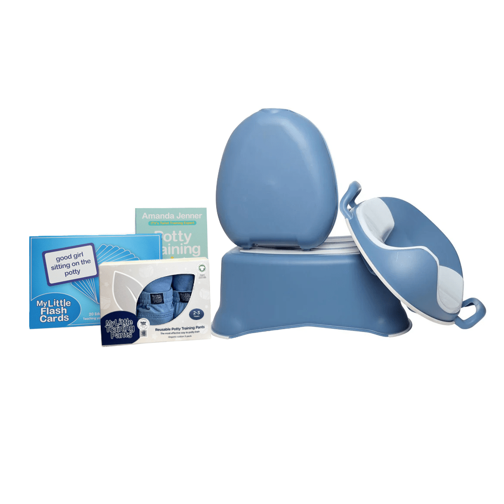 Complete Toddler Potty Training Bundle - Ocean Blue Set – My Carry Potty®