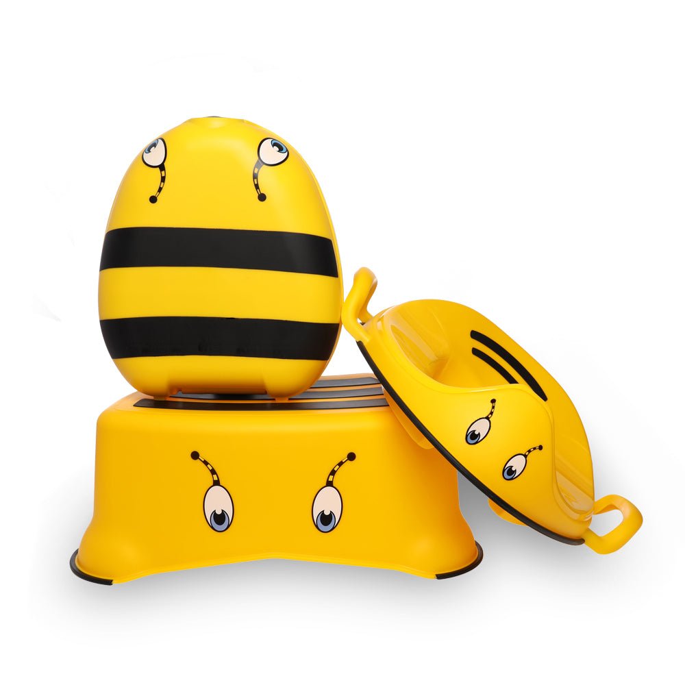 Training Seat & Step Stool - Bee Bundle – My Carry Potty®