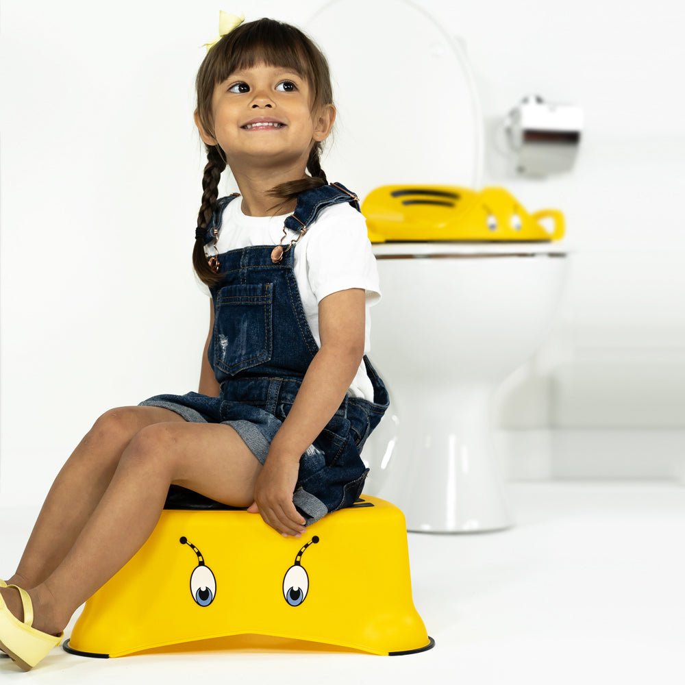 Travel Potty, Reusable Pants, Seat & Stool - Bee Bundle – My Carry Potty®