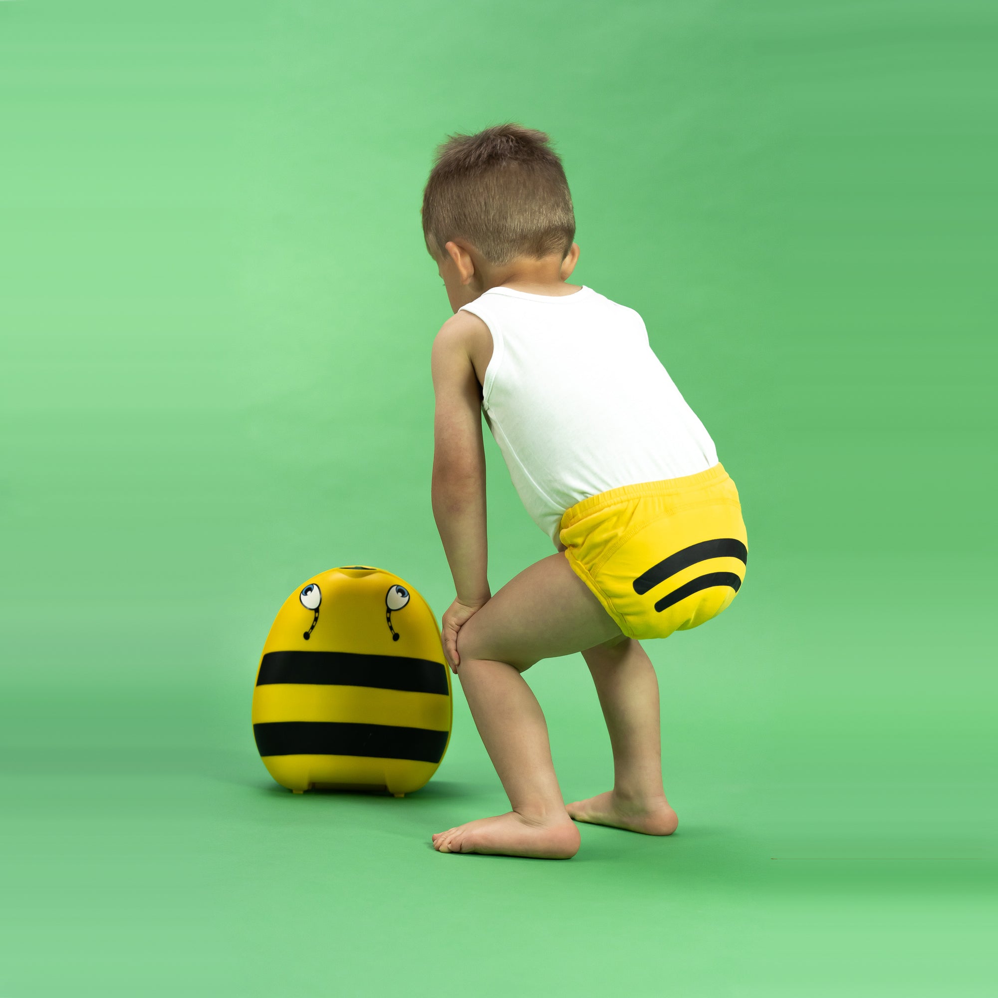 Travel Potty, Reusable Pants, Seat & Stool - Bee Bundle – My Carry Potty®
