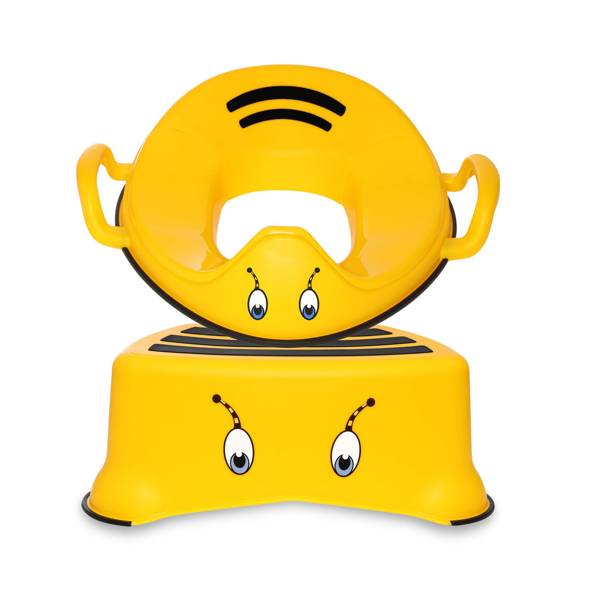 My Trainer Seat & Step Stool Toilet Training Bundle - Bee – My Carry Potty®