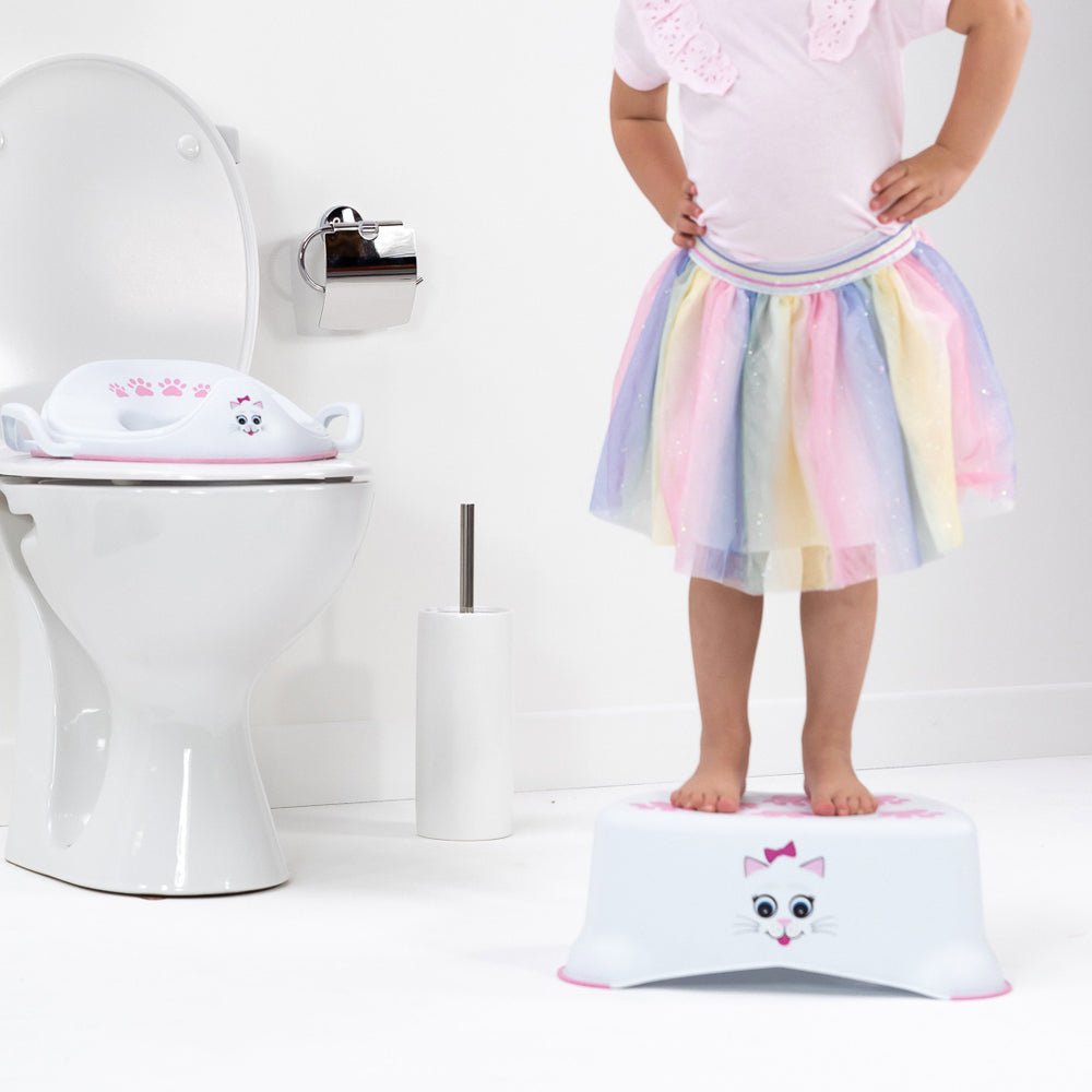 Toddler Step Stool, Toilet & Kitchen Helper - Cat – My Carry Potty®