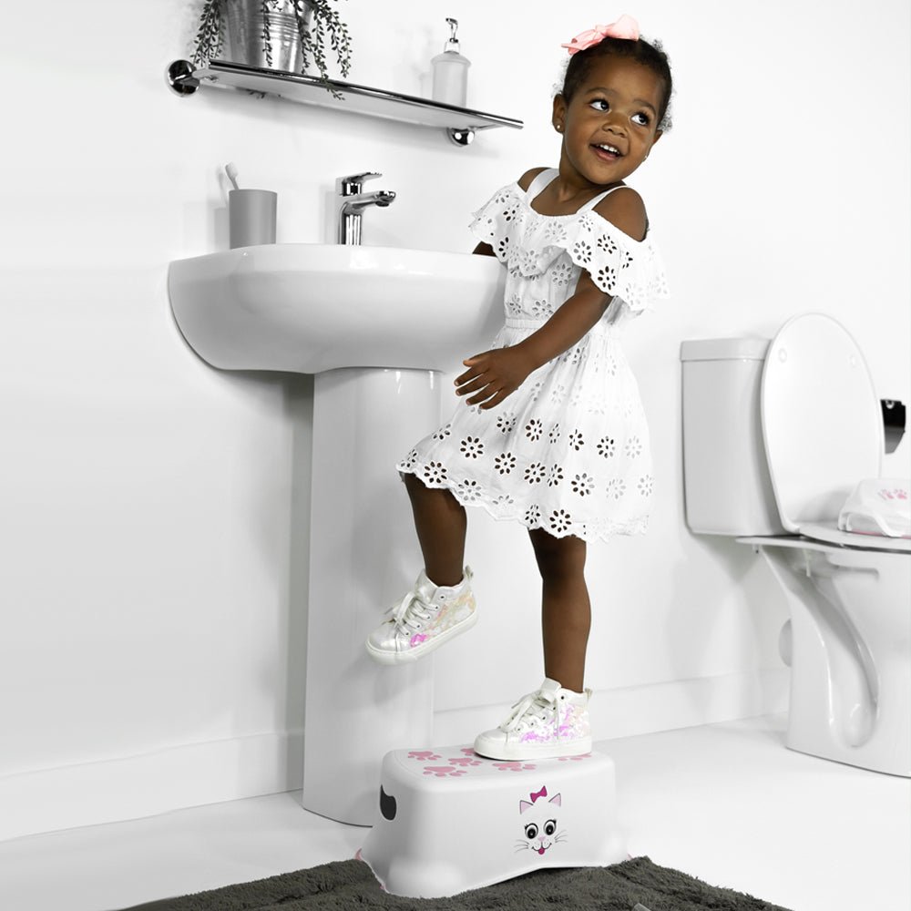 Toddler Step Stool, Toilet & Kitchen Helper - Cat – My Carry Potty®