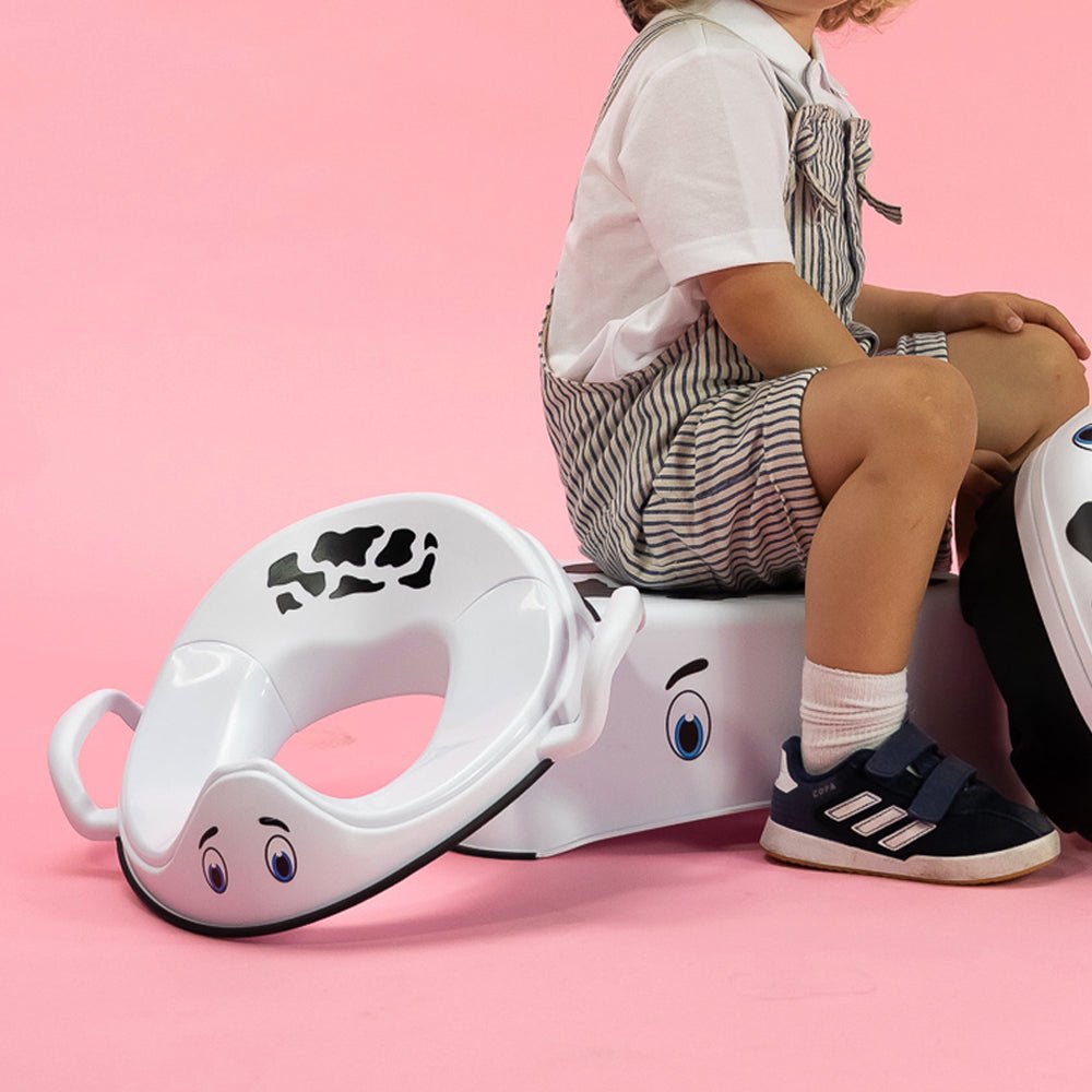 Toddler Toilet Training Set - Safe Step Stool & Trainer Seat – My Carry ...