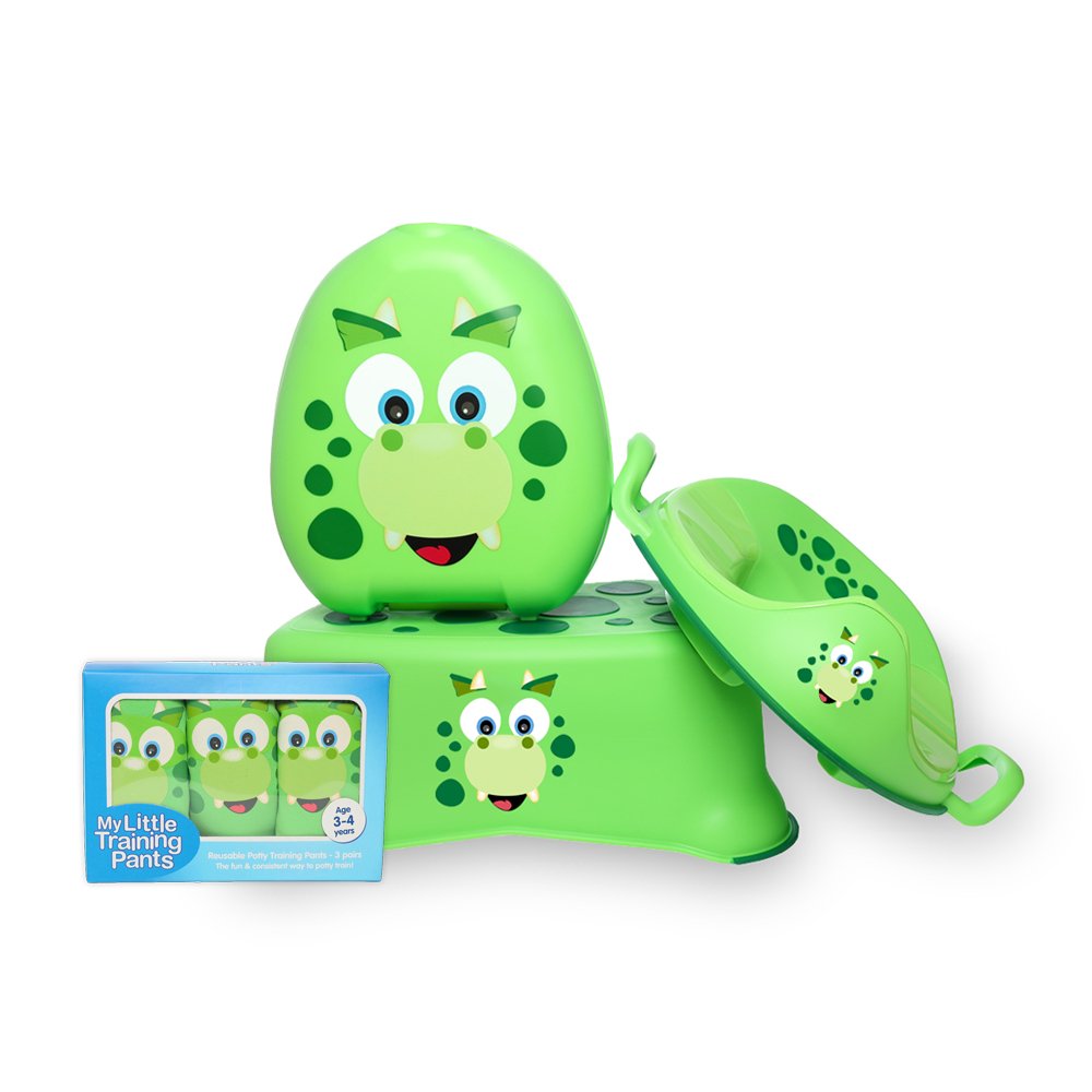 Portable Toilet Training Set - Dinosaur – My Carry Potty®