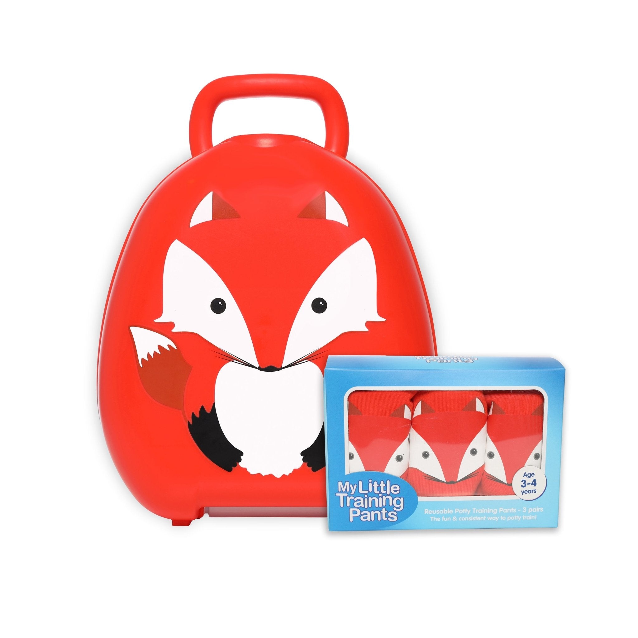 3-Pack Reusable Training Pants - Fox – My Carry Potty®