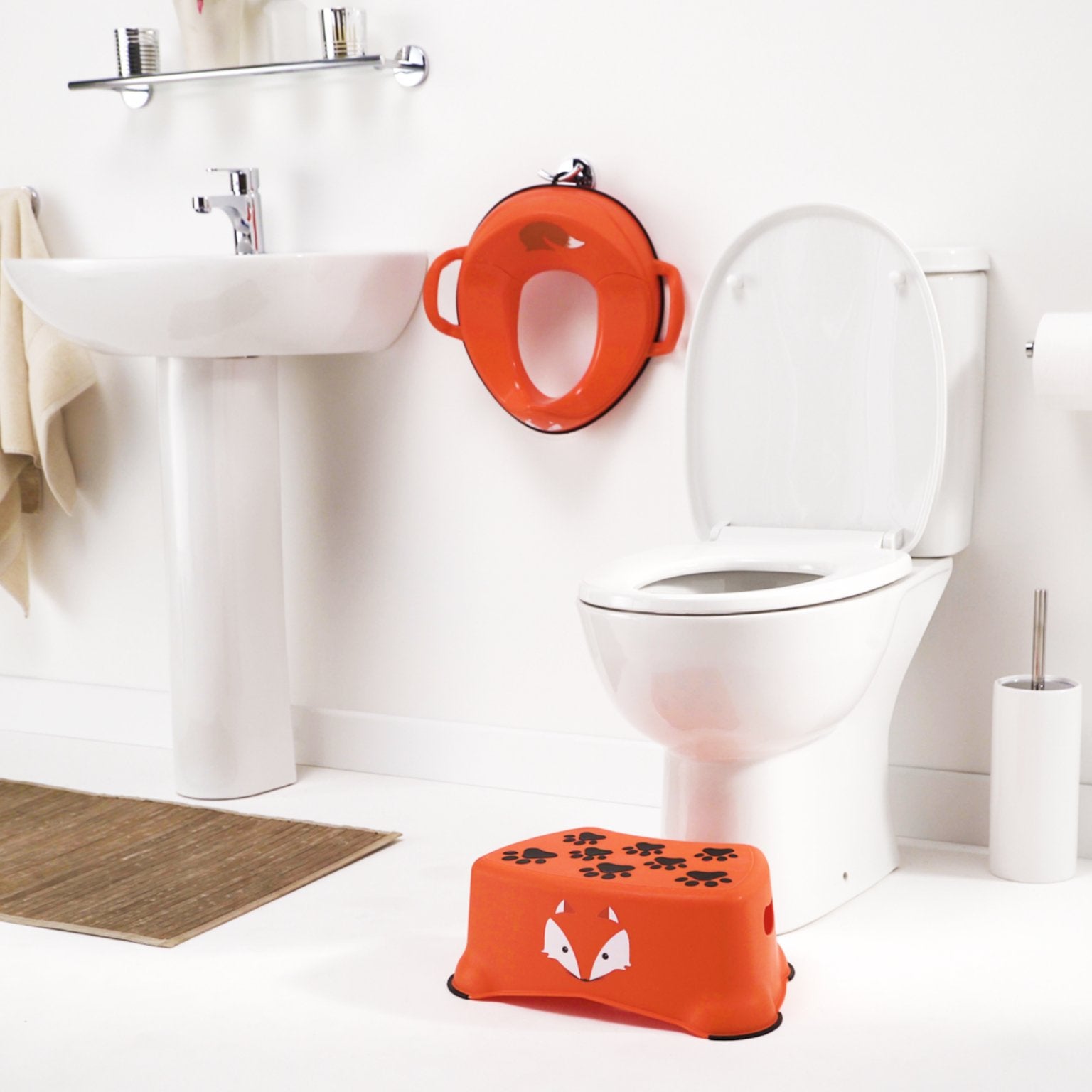 My Trainer Seat & Step Stool Fox - Toilet Training Bundle – My Carry Potty®