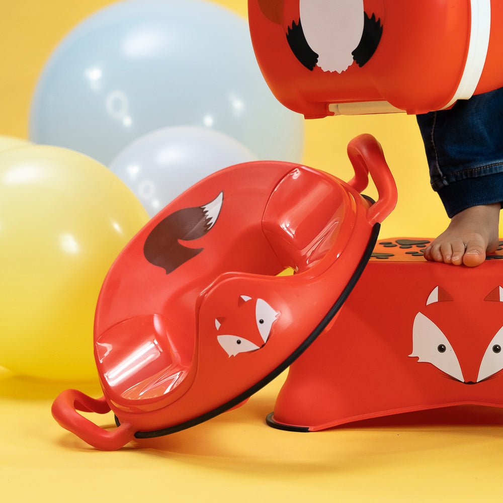 My Trainer Seat & Step Stool Fox - Toilet Training Bundle – My Carry Potty®