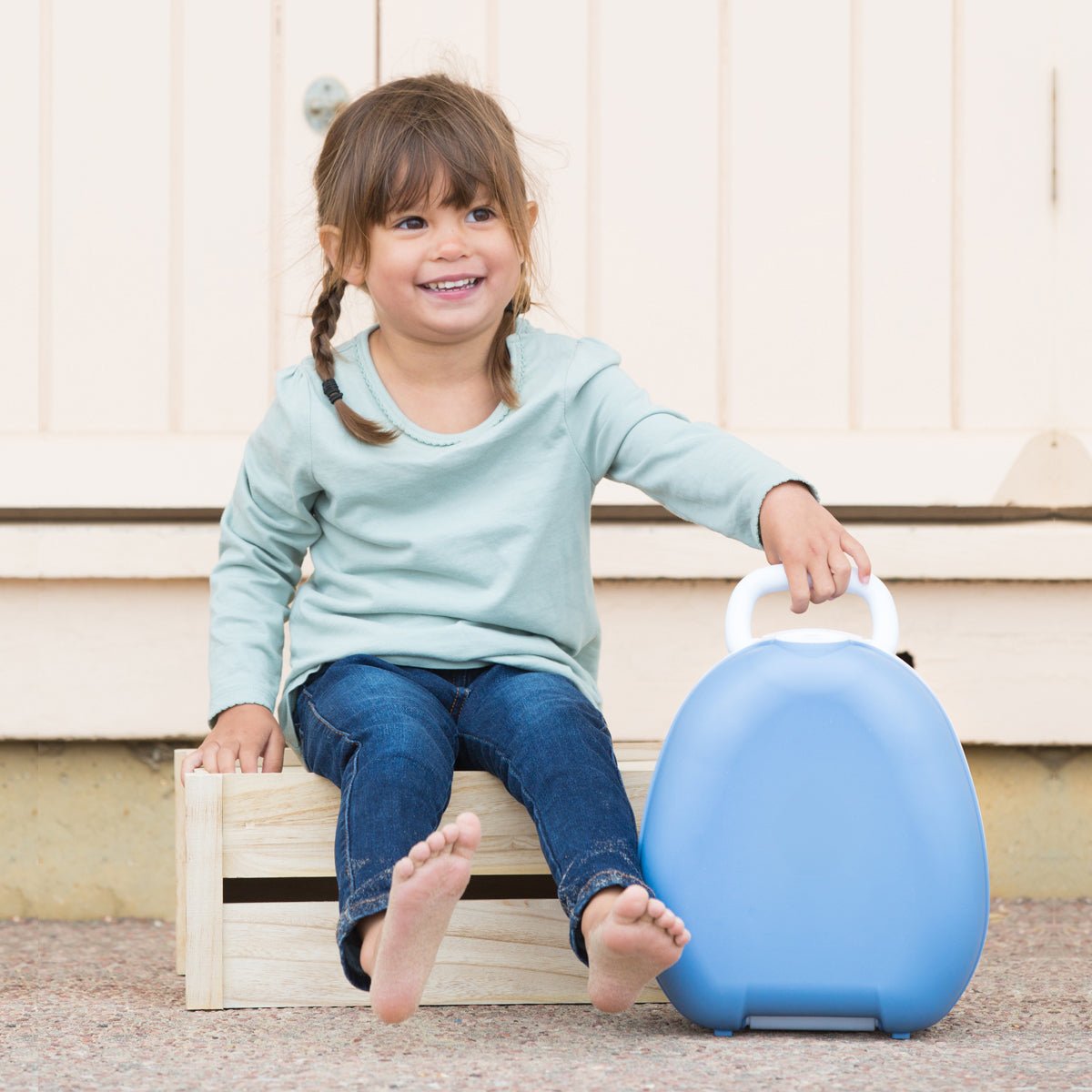 Ocean Blue Potty: Award-Winning Travel Potty Training Seat – My Carry ...