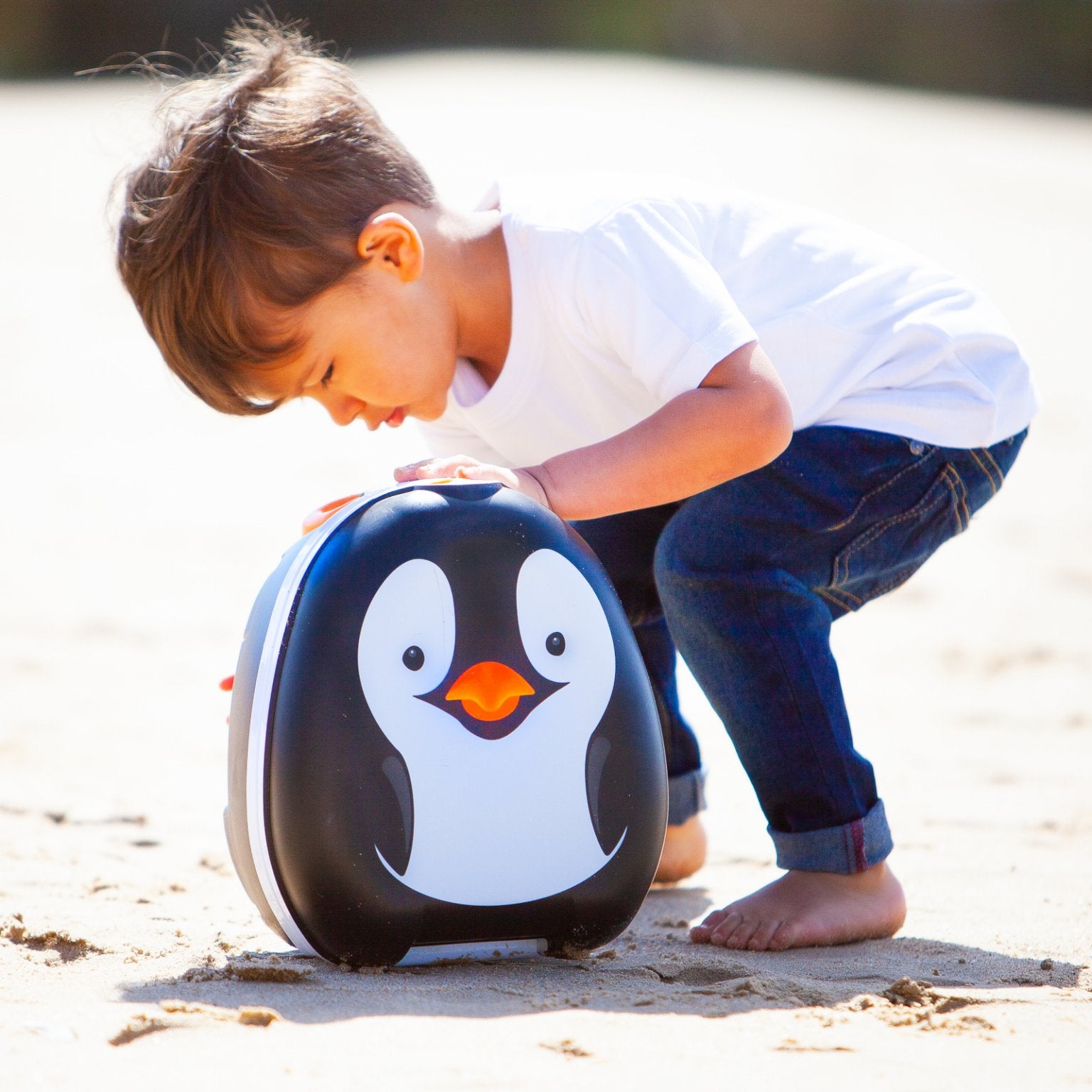 Travel Potty, Reusable Training Pants, Seat and Stool - Penguin – My ...
