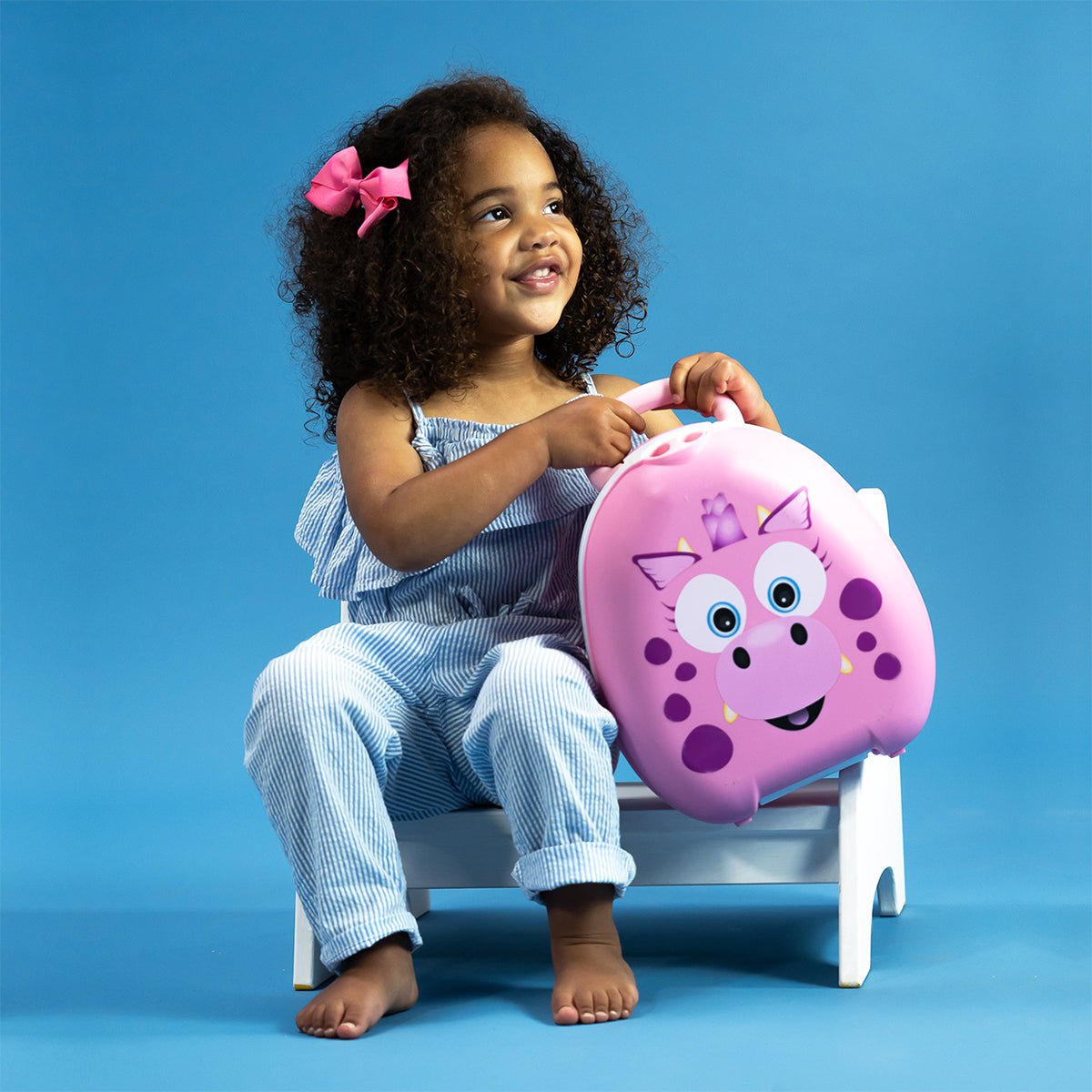 Toddler Potty Training Set with Seat & Stool - Pink Dragon – My Carry ...